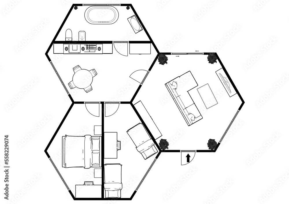 Unusual floor plan. Wonderful floorplans. Unique house plans. Unusual ...