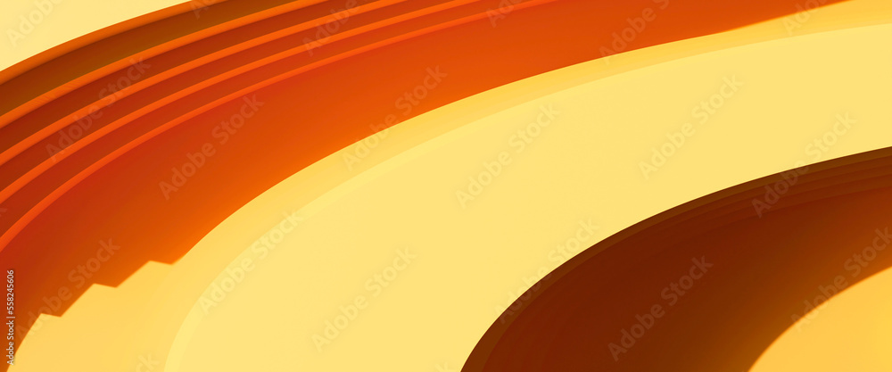 Orange design for poster, identity, brochure, presentation template ...