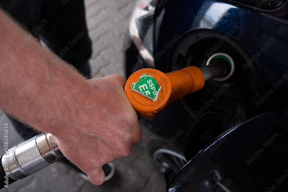 Foto de Milan, Italy - May 5, 2022: IP self service gas station in ...