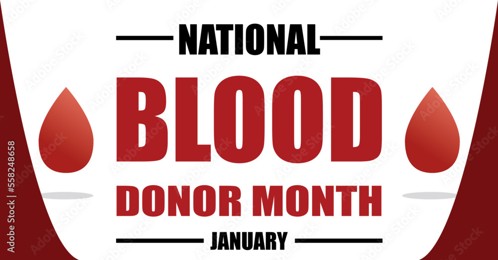 National Blood Donor Awareness Month vector illustration Wallpaper and ...