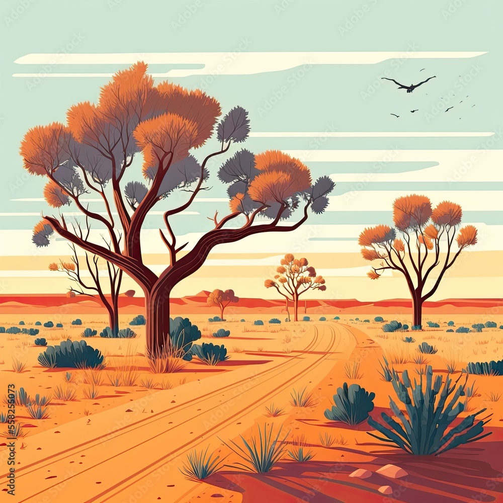 Australian Outback Desert