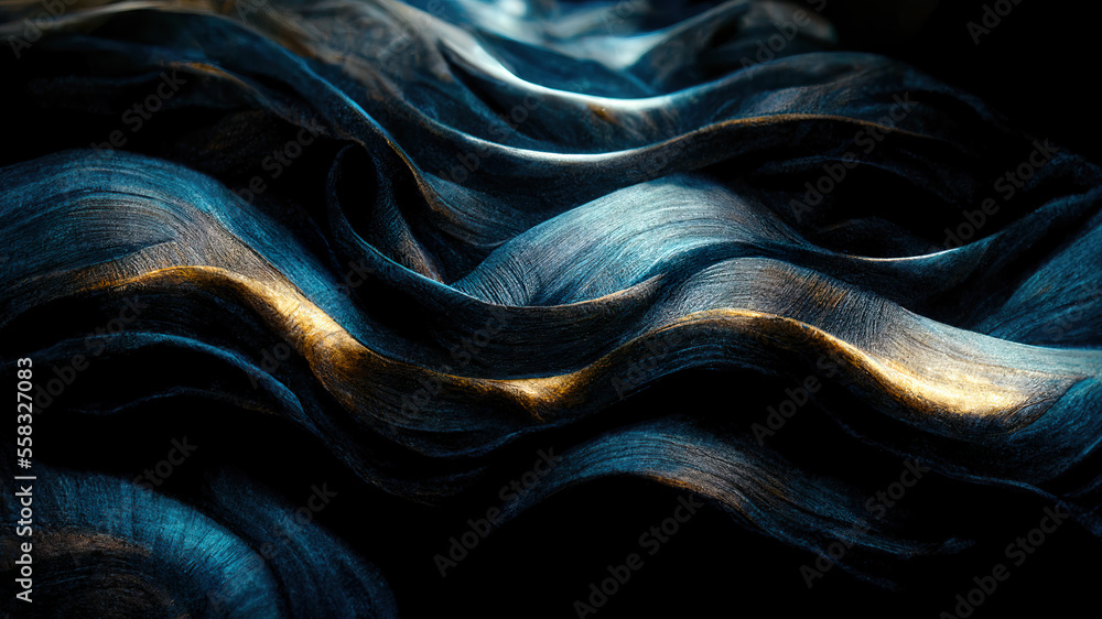 Shiny Blue Screensaver