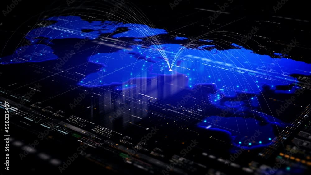 Global connectivity from Dubai to other major cities around the world ...