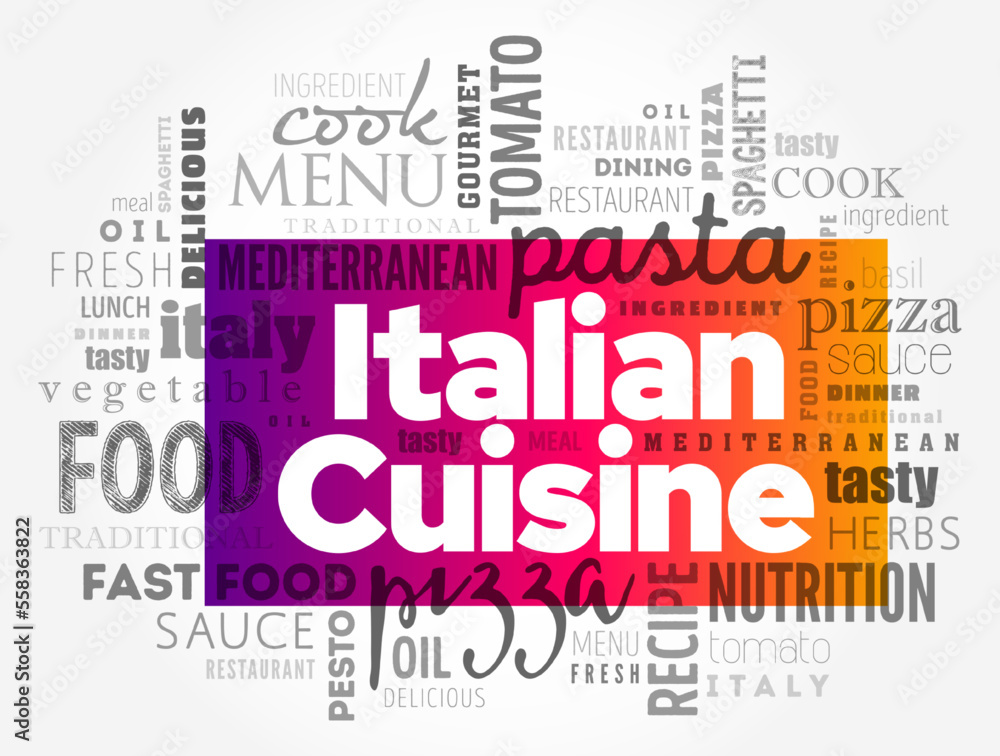Italian Cuisine is a Mediterranean cuisine consisting of the ...