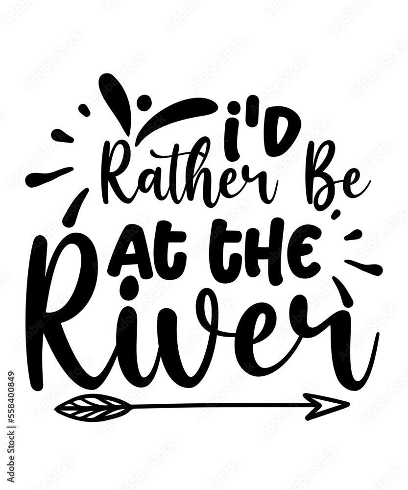 Vetor do Stock: River Svg Design,River SVG Bundle, River Life Svg ...