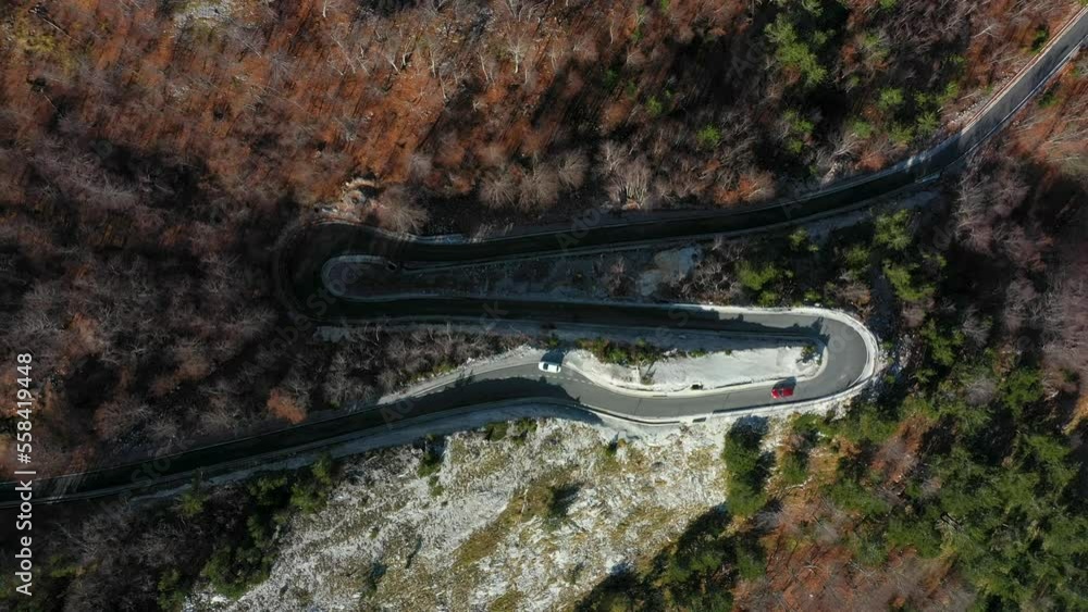 Aerial 4K drone footage of Theth National Park Albania, beautiful ...