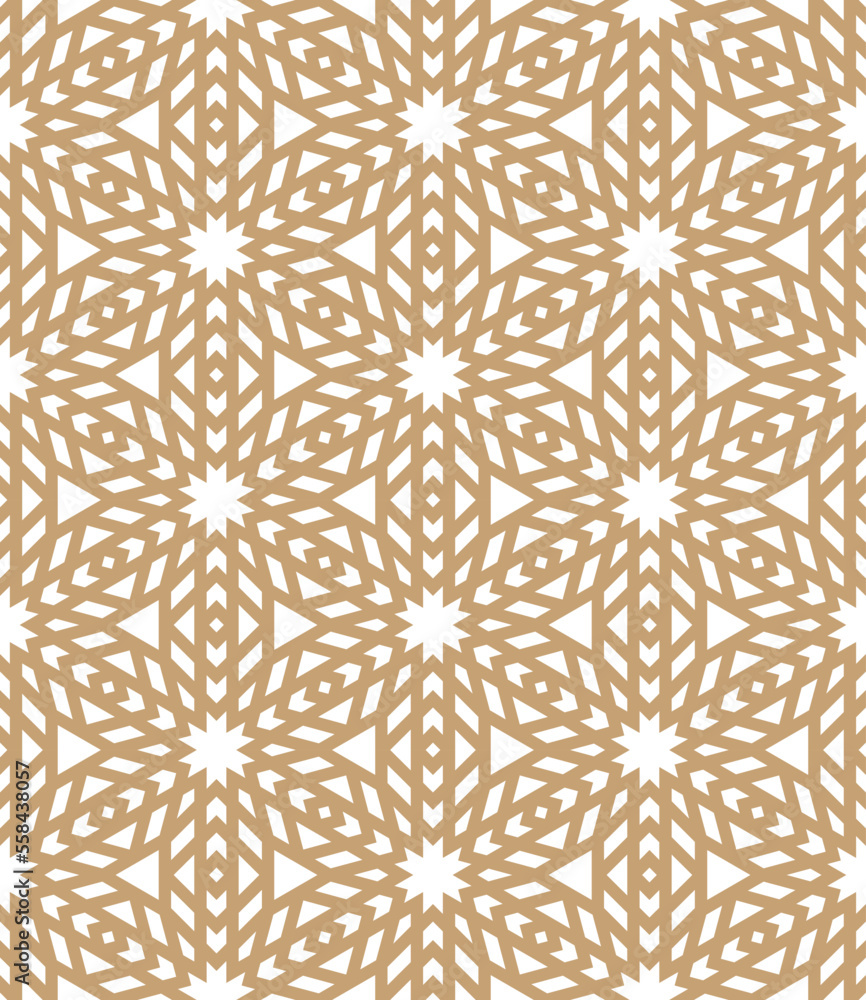 Islamic background with traditional style arabic. Seamless pattern for ...