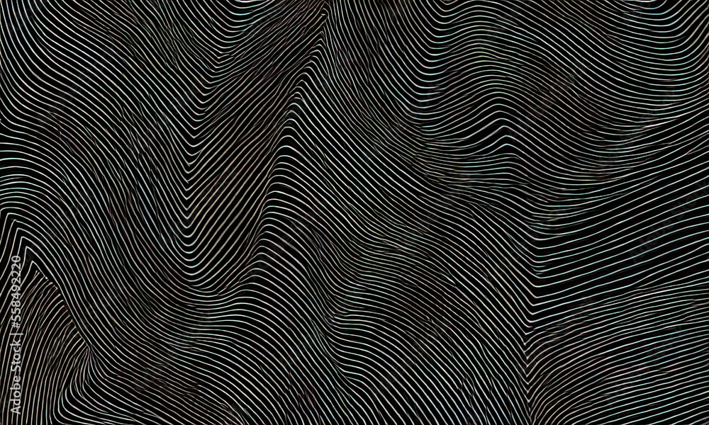 black and white abstract finger swirl texture Stock Illustration ...