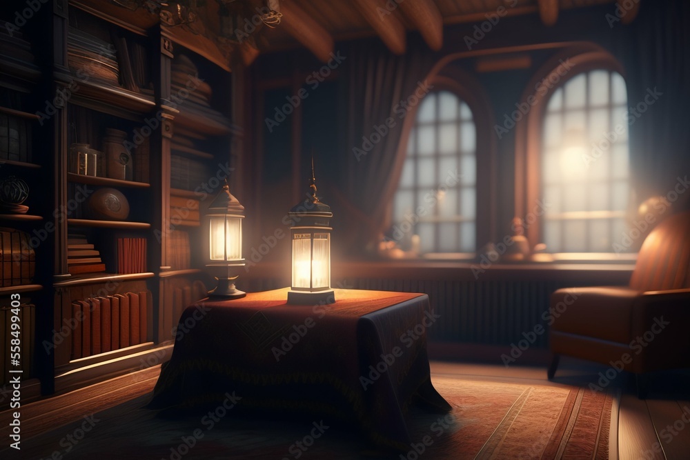 hyper realistic vintage house Stock Illustration | Adobe Stock