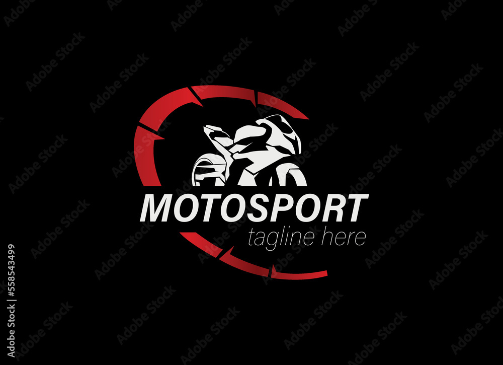 Motorsport Logo Design Template. Vector Logo Designs Stock Vector ...