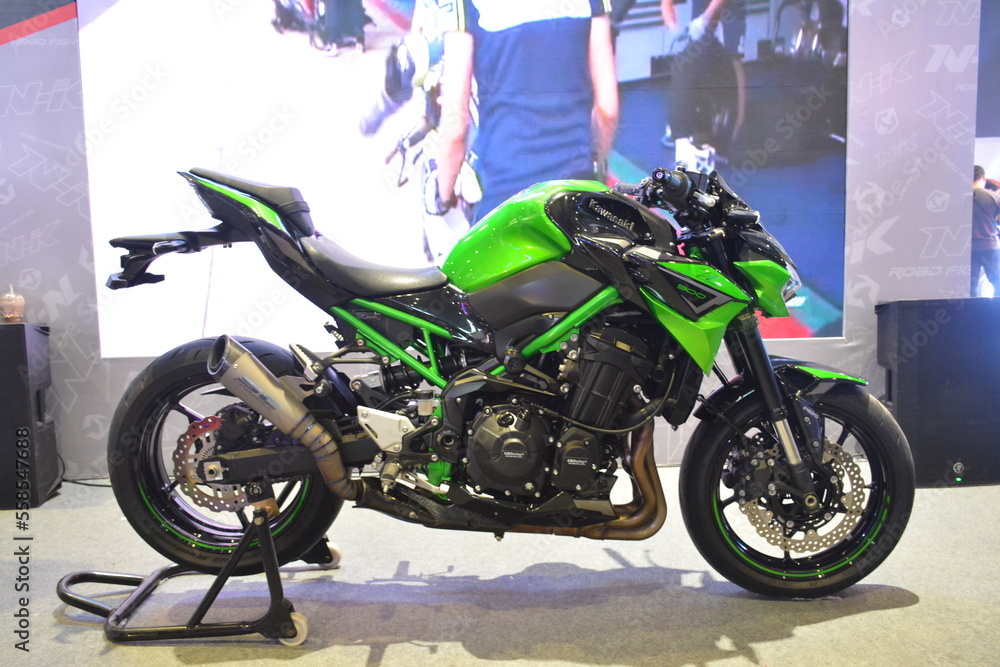 Kawasaki z900 motorcycle at Inside Racing Motorshow in Pasay ...