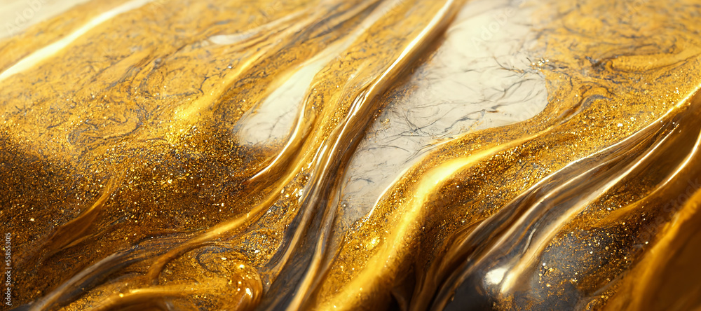 melted gold fluid texture marble background Stock Illustration | Adobe ...