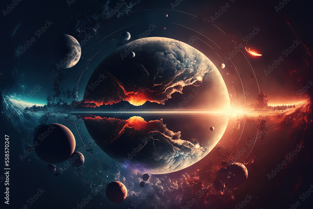 Planets In Perspective