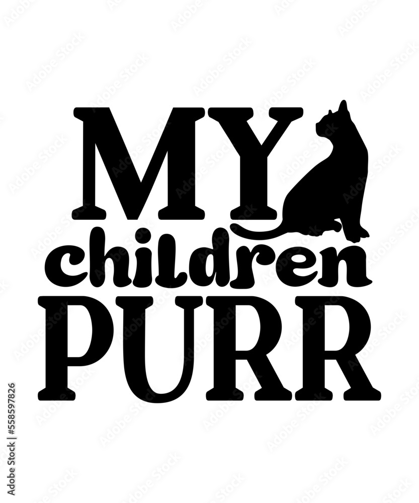 Cat Svg, Bundle Svg, Cat Bundle Svg, Silhouette Svg, Black Cats Svg ...