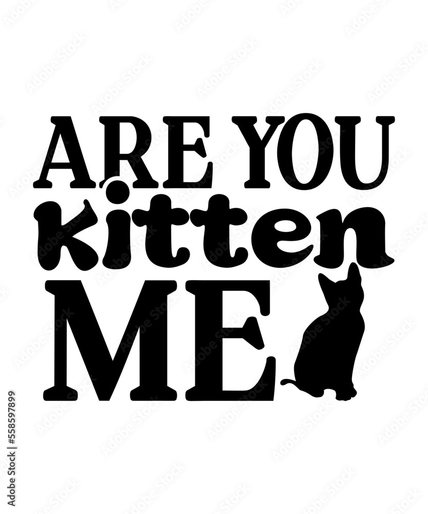 Cat Svg, Bundle Svg, Cat Bundle Svg, Silhouette Svg, Black Cats Svg ...