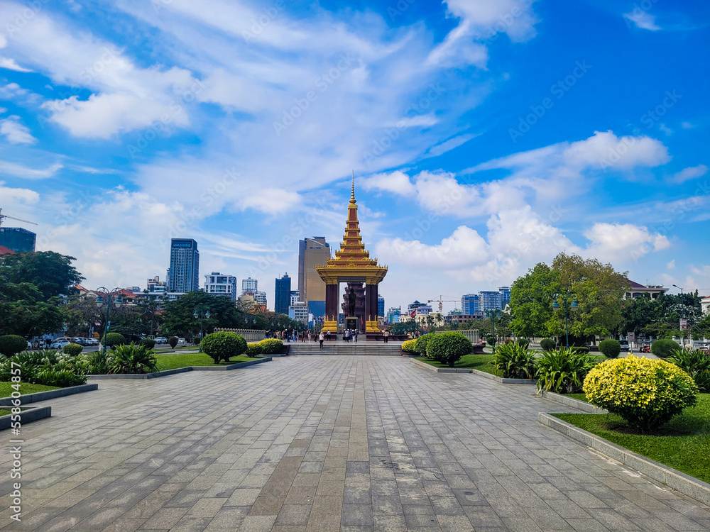 Travel to the beautiful capital city Phnom Penh in Cambodia. Asia ...