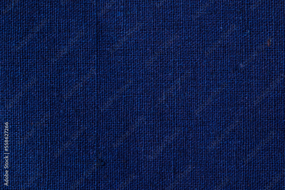 Dark blue color fabric cloth polyester texture and textile background ...