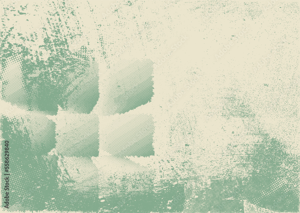 Aesthetic dotted design element. Duo tone poster . Modern art .Abstract ...