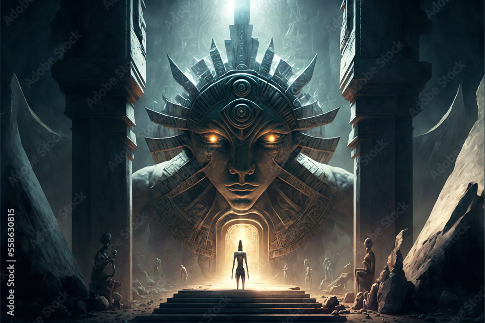 Anunnaki: Sumerian, Assyrian or Akkadian deities. Mythological ...