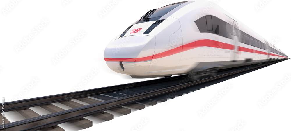 ICE train intercity express deutsche bahn ice 4 railway hq cutout ...