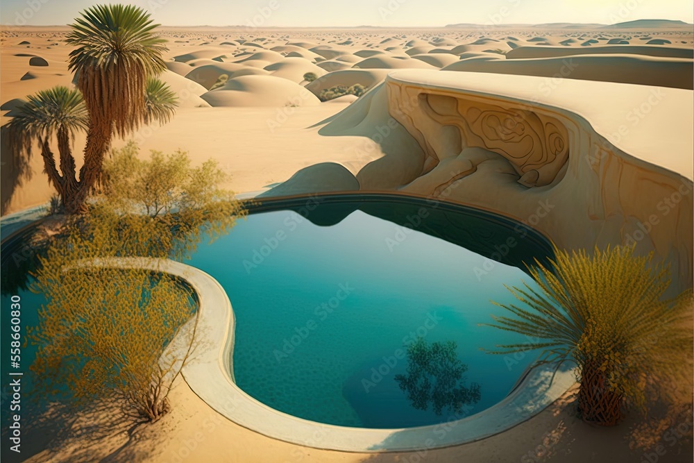 Desert Swimming Pool