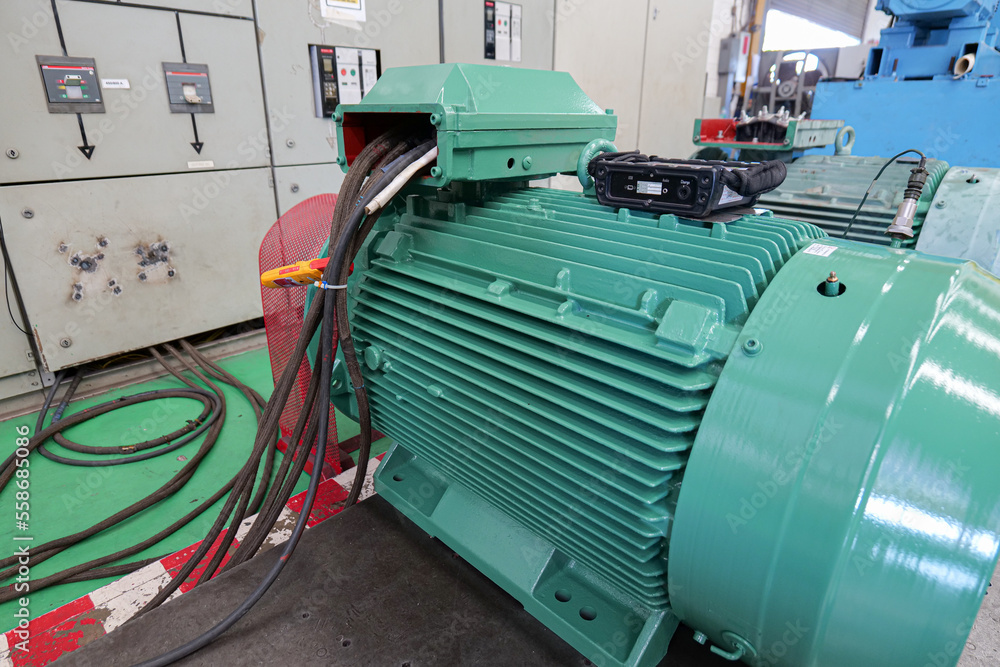 Running the induction motor with no load will test it. Measure the ...