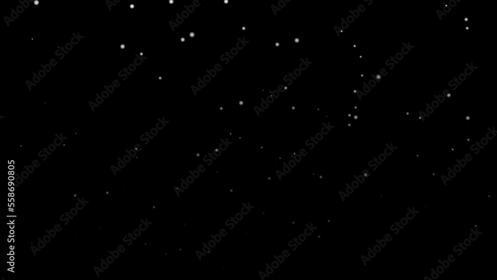 Sketchy hand-drawn social media animated snow on alpha matte for ...