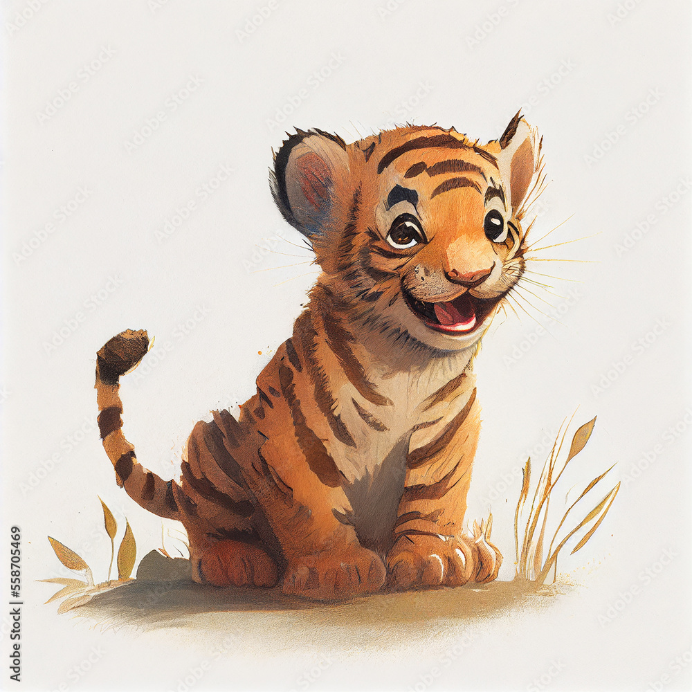 Laughing Tiger Baby