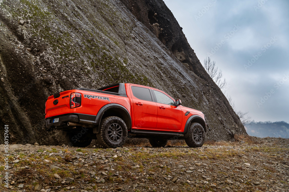 2023 Ford Ranger Raptor Stock Photo | Adobe Stock