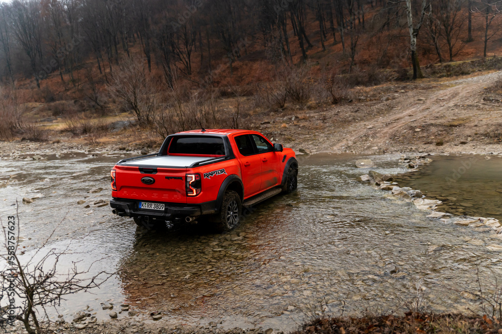 2023 Ford Ranger Raptor Stock Photo | Adobe Stock