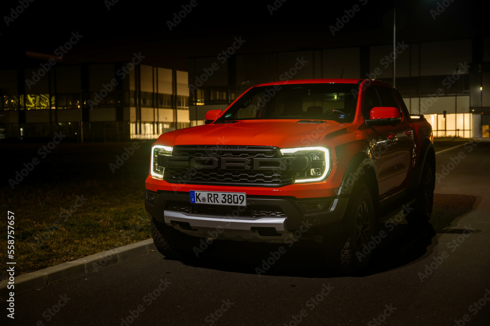 2023 Ford Ranger Raptor Stock Photo | Adobe Stock