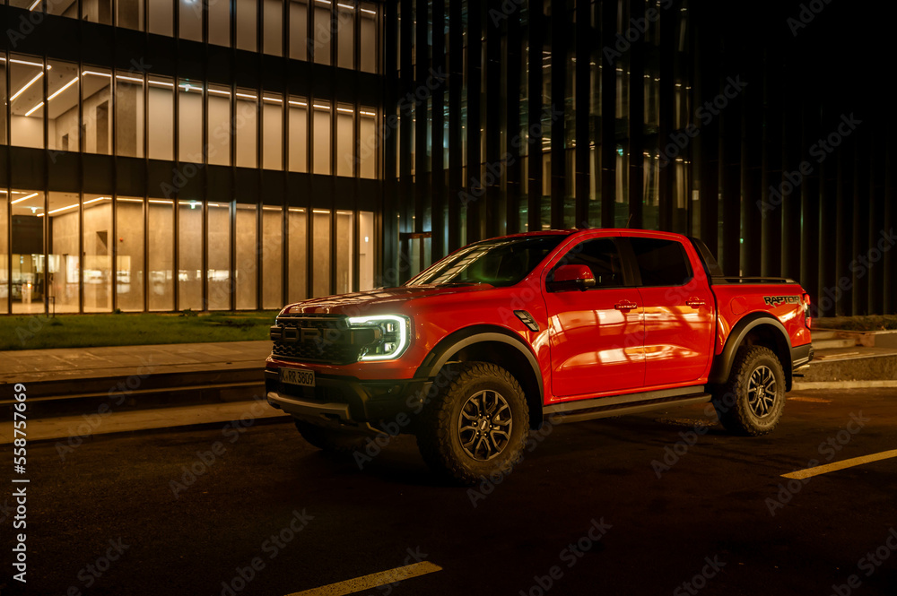 2023 Ford Ranger Raptor Stock Photo | Adobe Stock