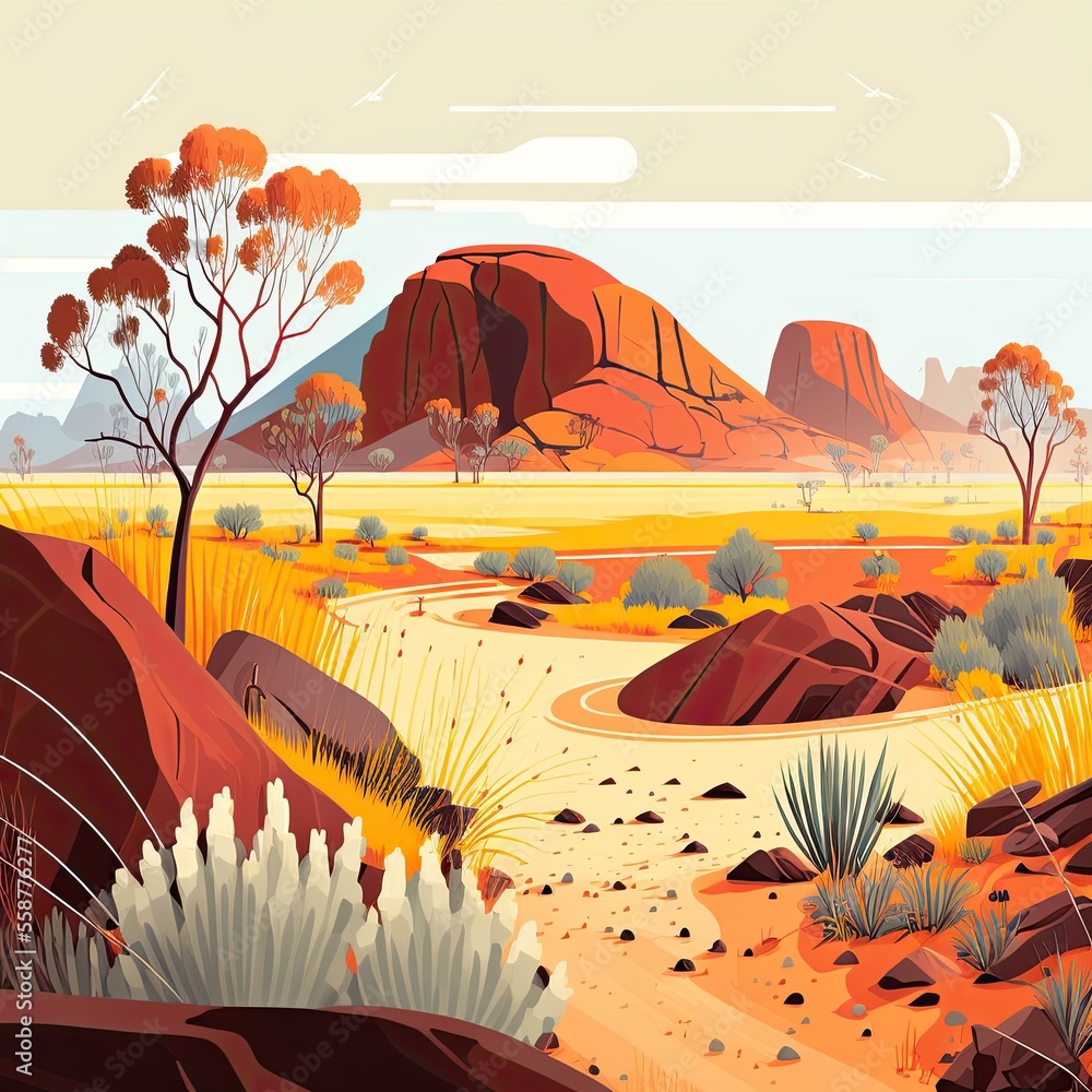 Australian Outback Desert