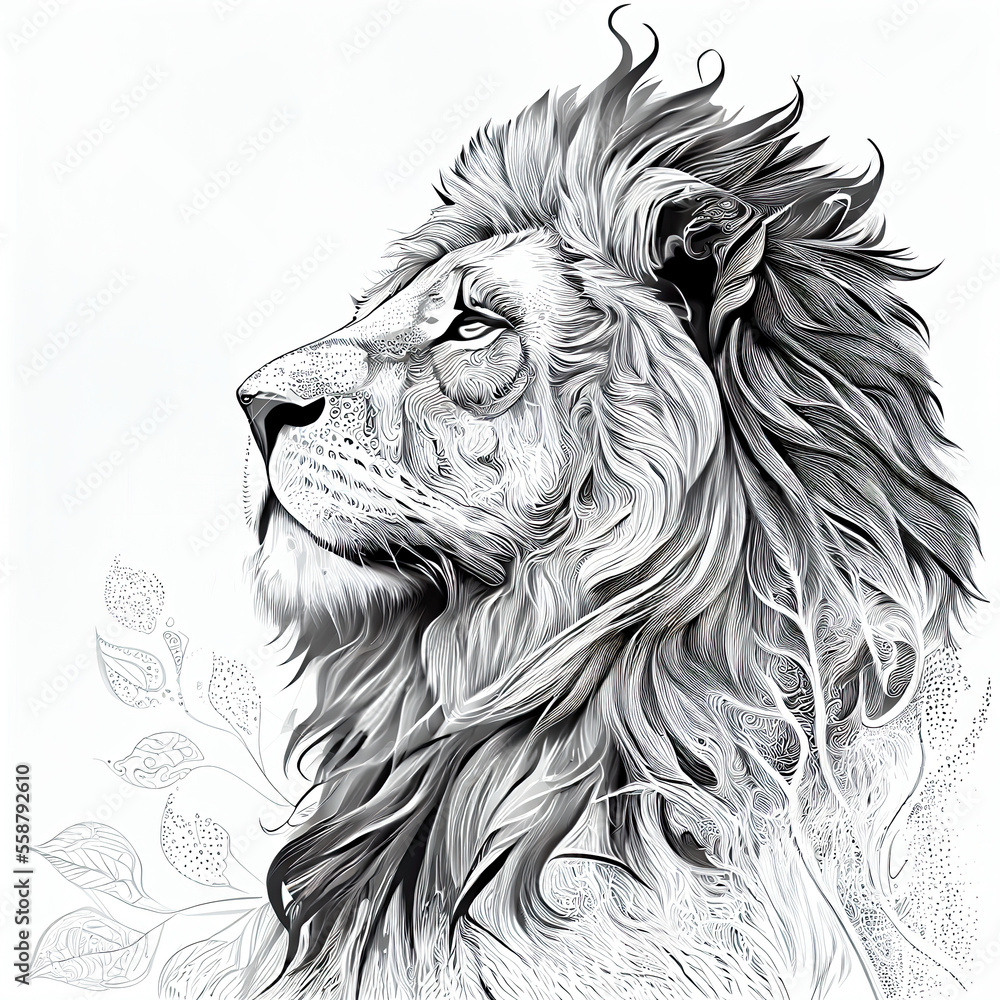Free Lion Coloring Book Page: Fun Printables! - Printable Aesthetic