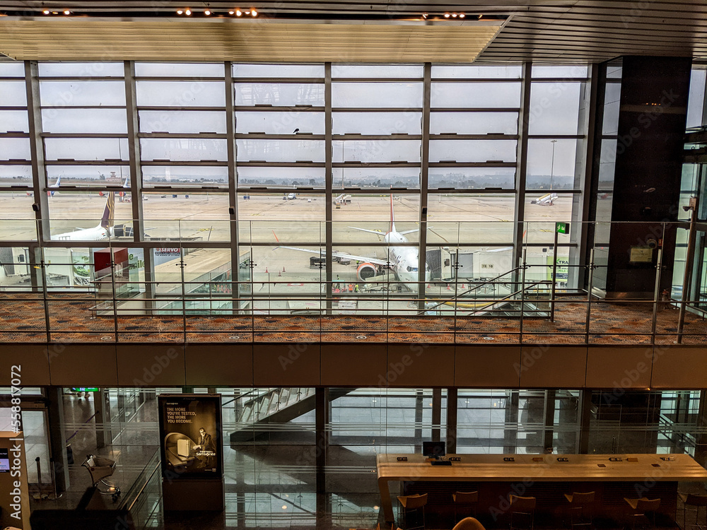 BIAL, Bengaluru, Bangalore, India - 27 December 2022 : Akasa Air ...