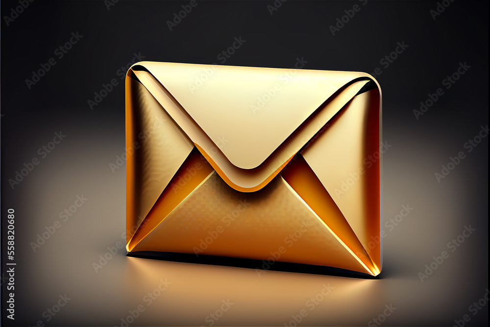 Email notification icon, original looking emoji ideal for messages ...