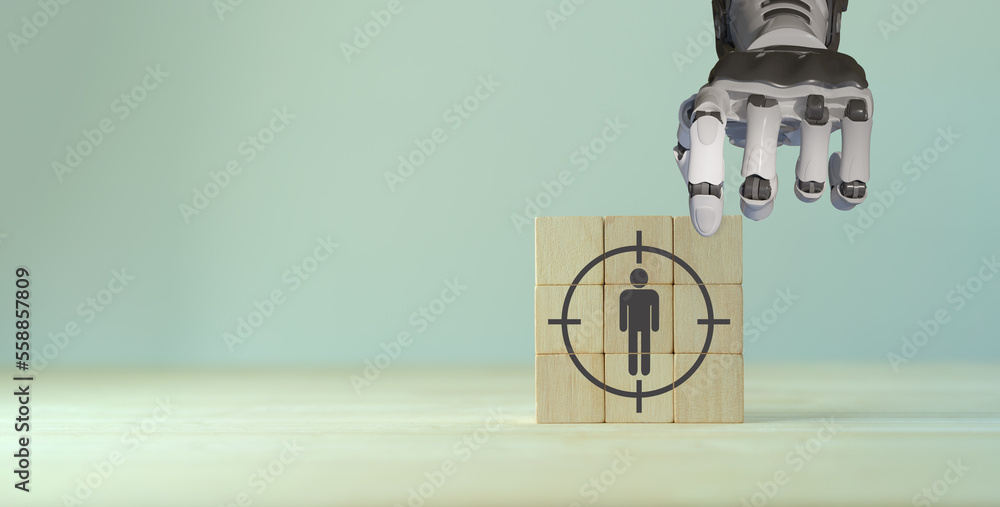 Artificial intelligence (AI) and personalization concept. AI-driven ... Artificial intelligence (AI) and personalization concept. AI-driven ...