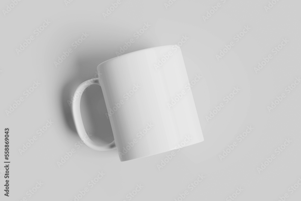 Blank Image Mug Mockup Stock Photo | Adobe Stock