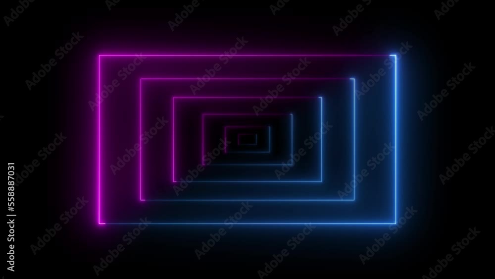 abstract beautiful seamless background blue purple spectrum looped ...