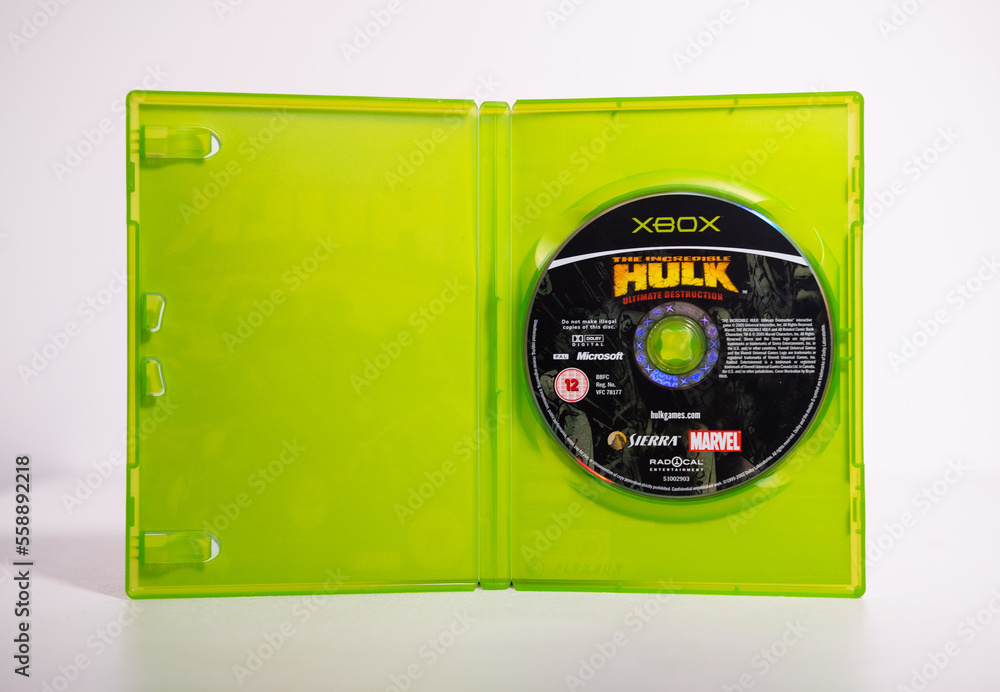 Kent, england, 01.01.2023 An original The incredible Hulk ultimate ...