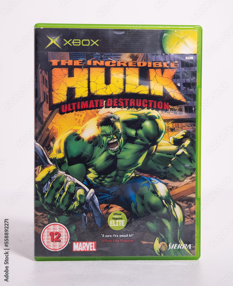 Kent, england, 01.01.2023 An original The incredible Hulk ultimate ...