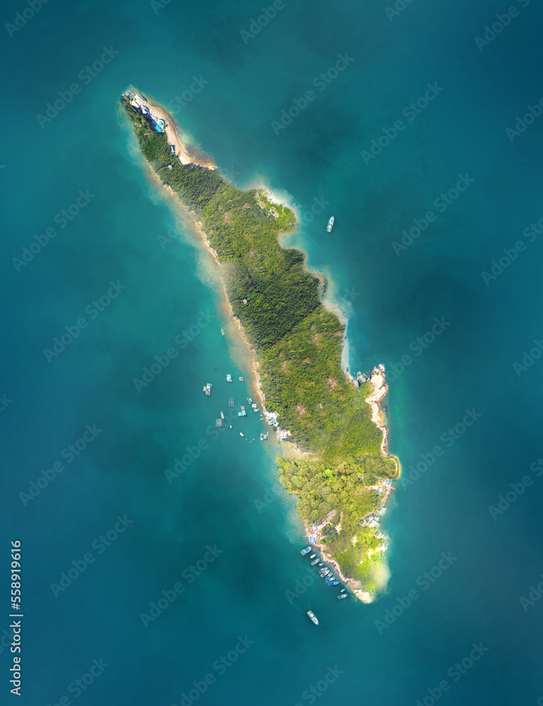 Kerala map aerial top view Stock Photo | Adobe Stock