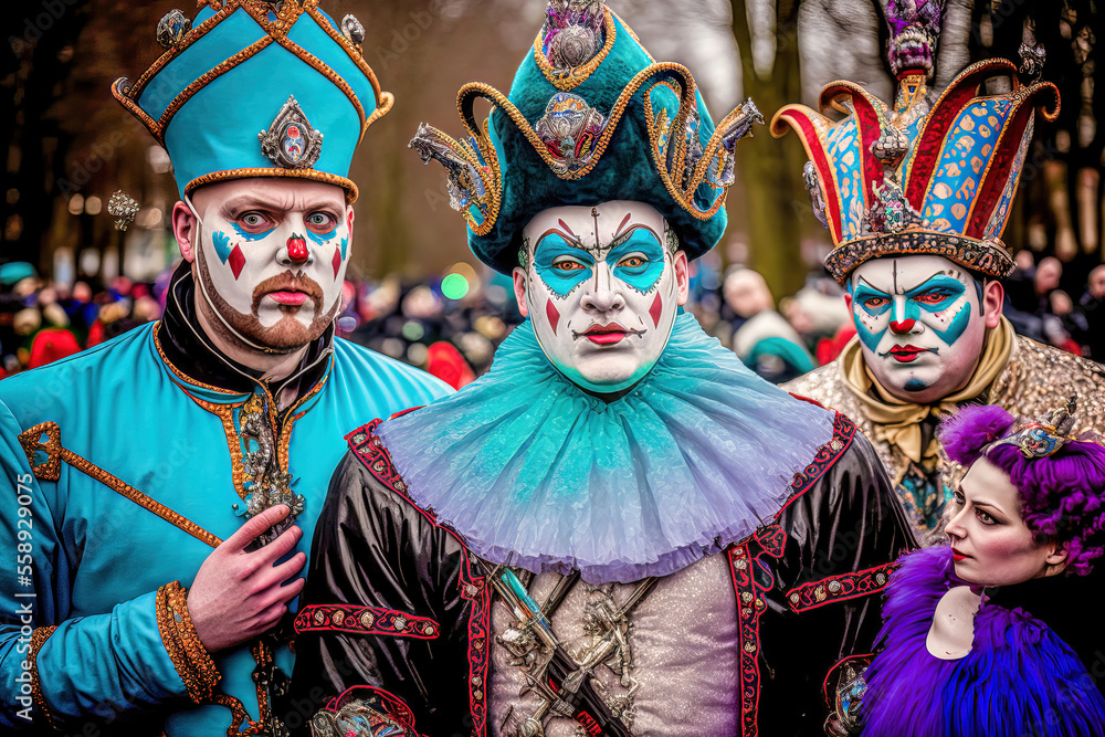 Fasching Karneval Masken und Umzüge Regionaler Karneval in Deutschland ...