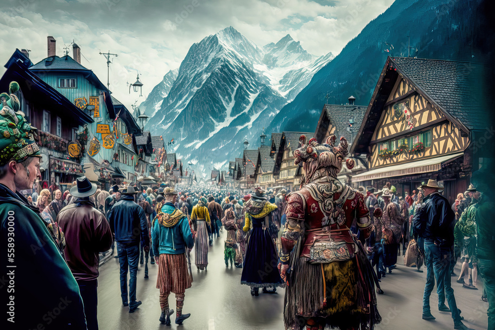 Fasching Karneval Masken und Umzüge Regionaler Karneval in Deutschland ...