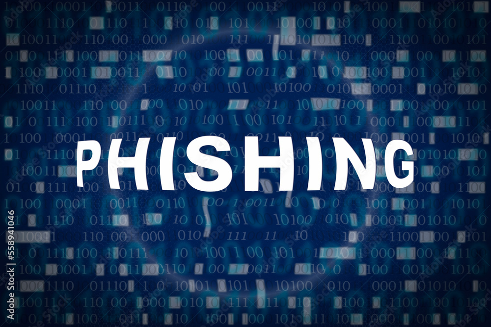 Perigo de phishing de dados e ilustração de segurança na Internet Stock ...