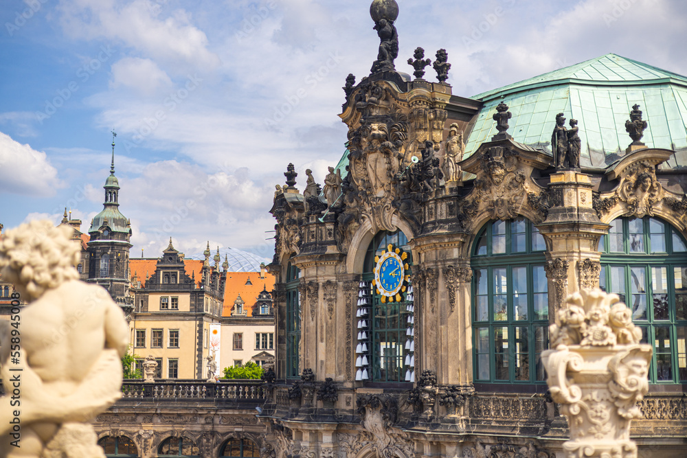 Dresden, Germany - June 28, 2022: The Zwinger at Dresden, the most ...