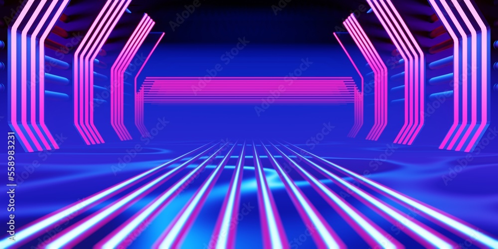 gaming background abstract wallpaper, cyberpunk style scifi game, neon ...