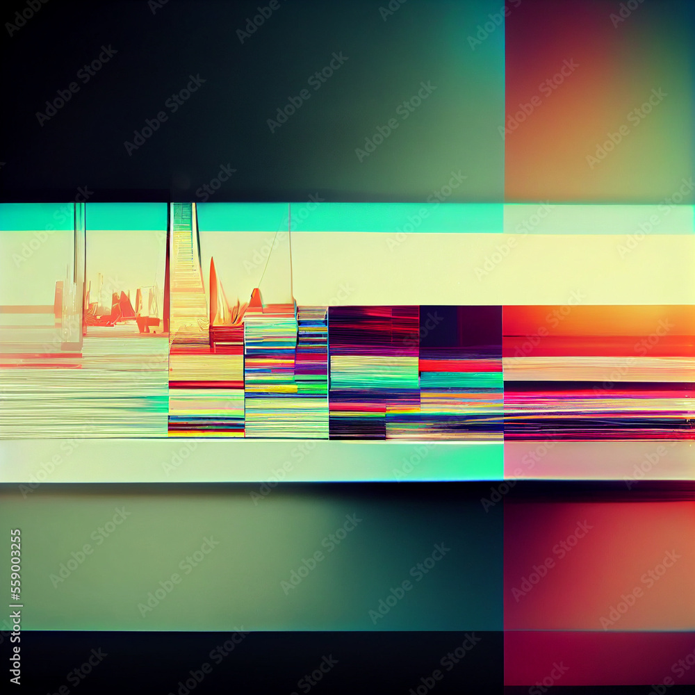 Glitch background abstract glitchy technology retro vhs video wallpaper ...