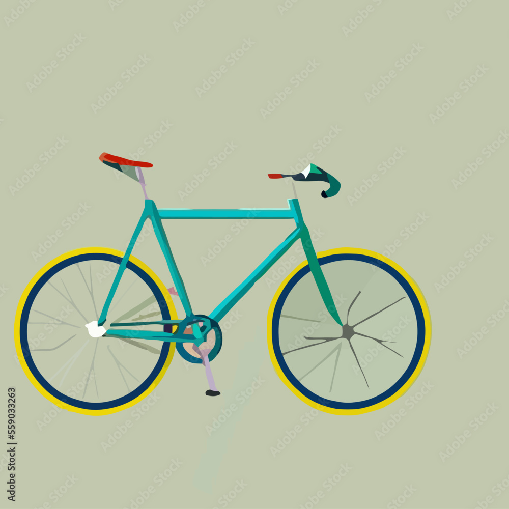 Bike icon design bicycle illustration vehicle cartoon vector graphic ...