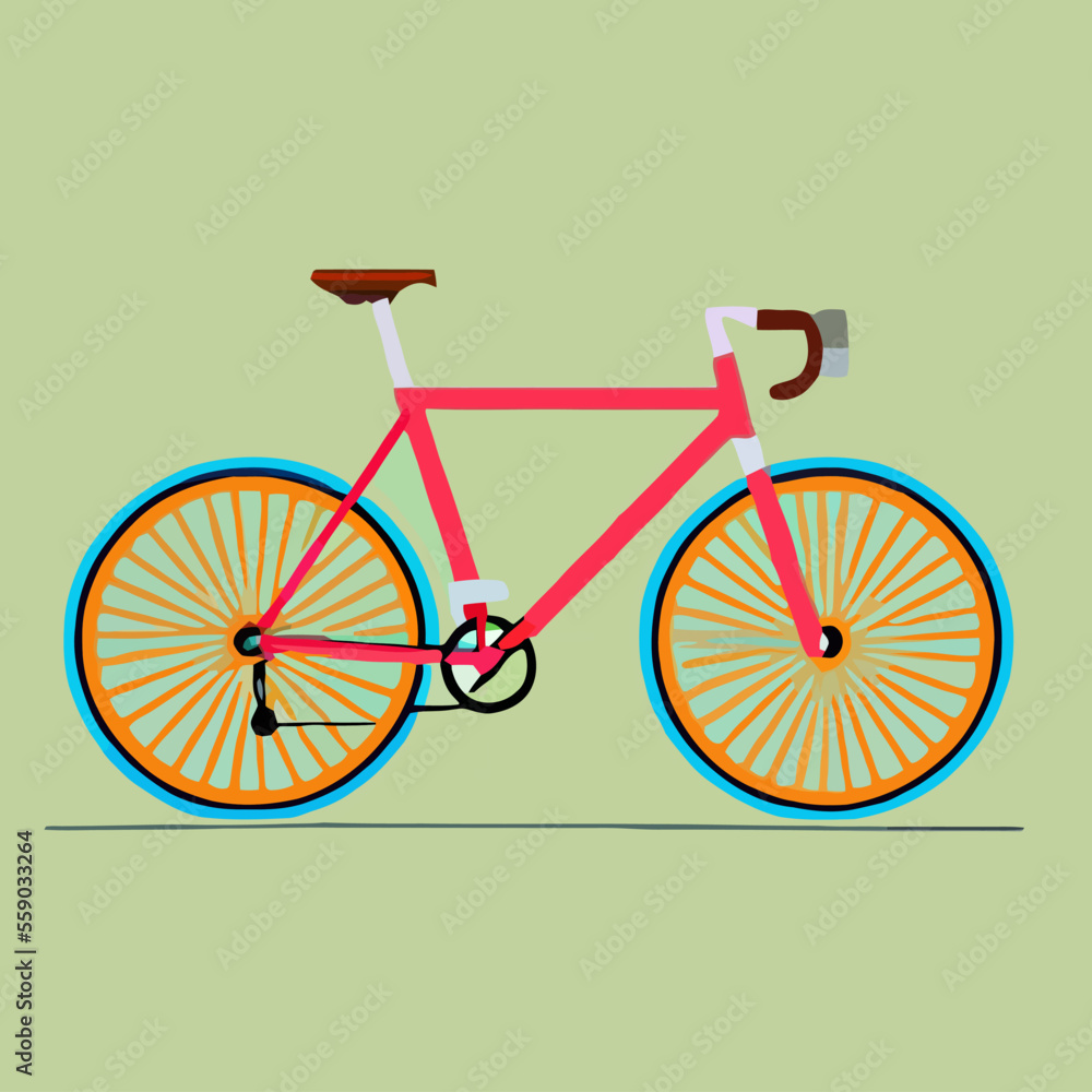 Bike icon design bicycle illustration vehicle cartoon vector graphic ...